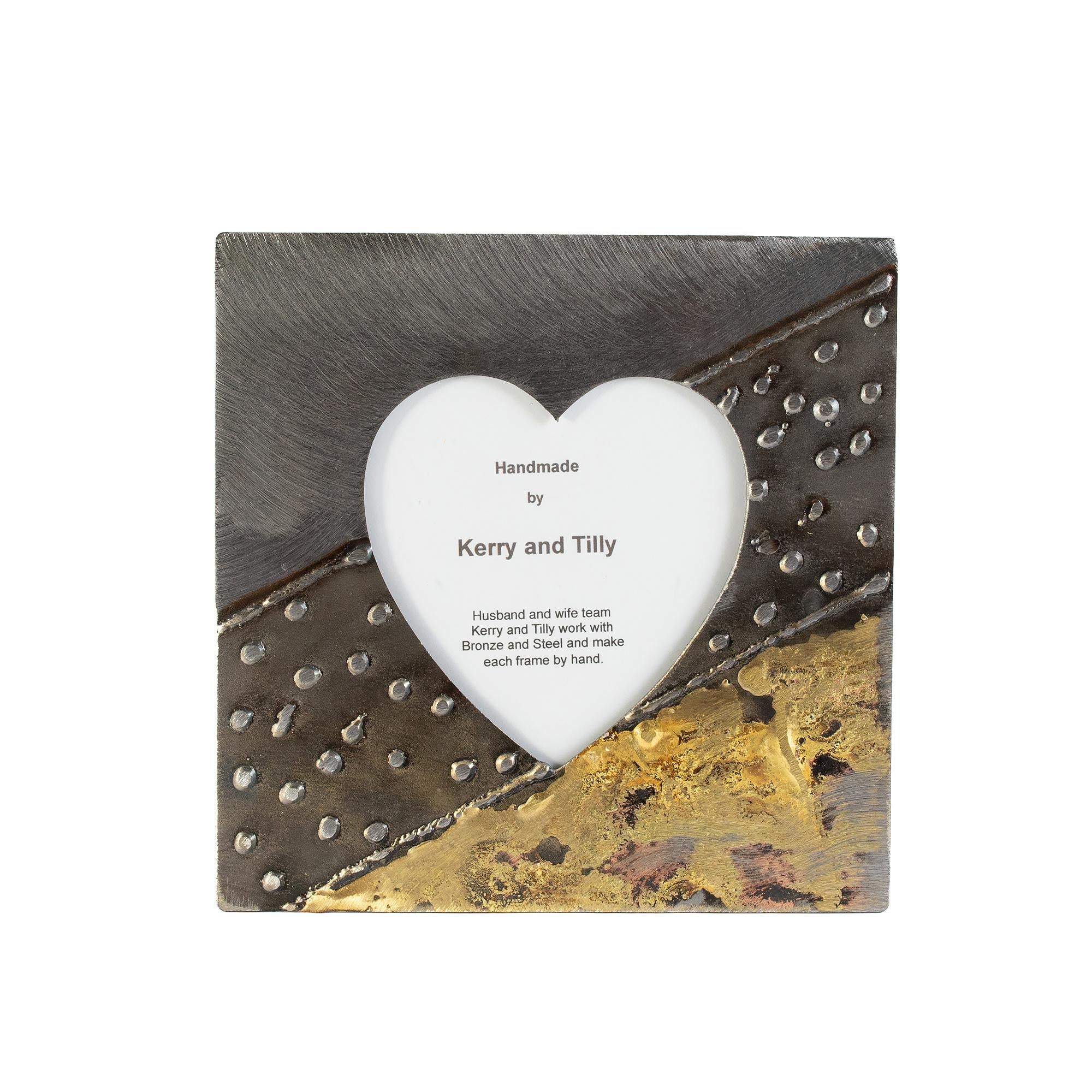 Small Heart Photo Frame - various colours | Artery St Andrews